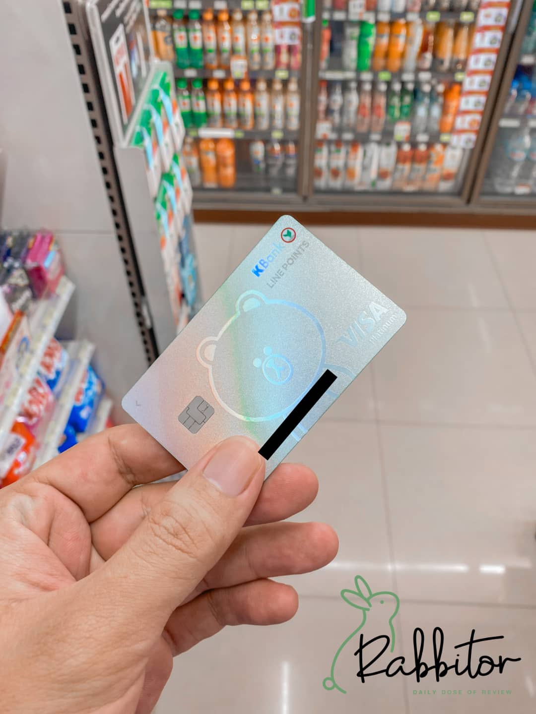 รีวิว KBank LINE POINTS บัตรเครดิตให้ LINE POINTS คืนเงินสูงสุด 3%