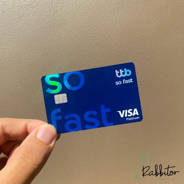 รีวิว ttb So Fast ทีทีบี โซ ฟาสต์ บัตรเครดิตให้คะแนนไว ผ่อน 0% 3 เดือน